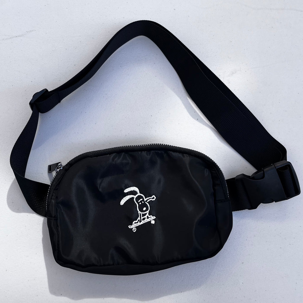Dog Skating Fanny Pack PREORDER – threadsbytie
